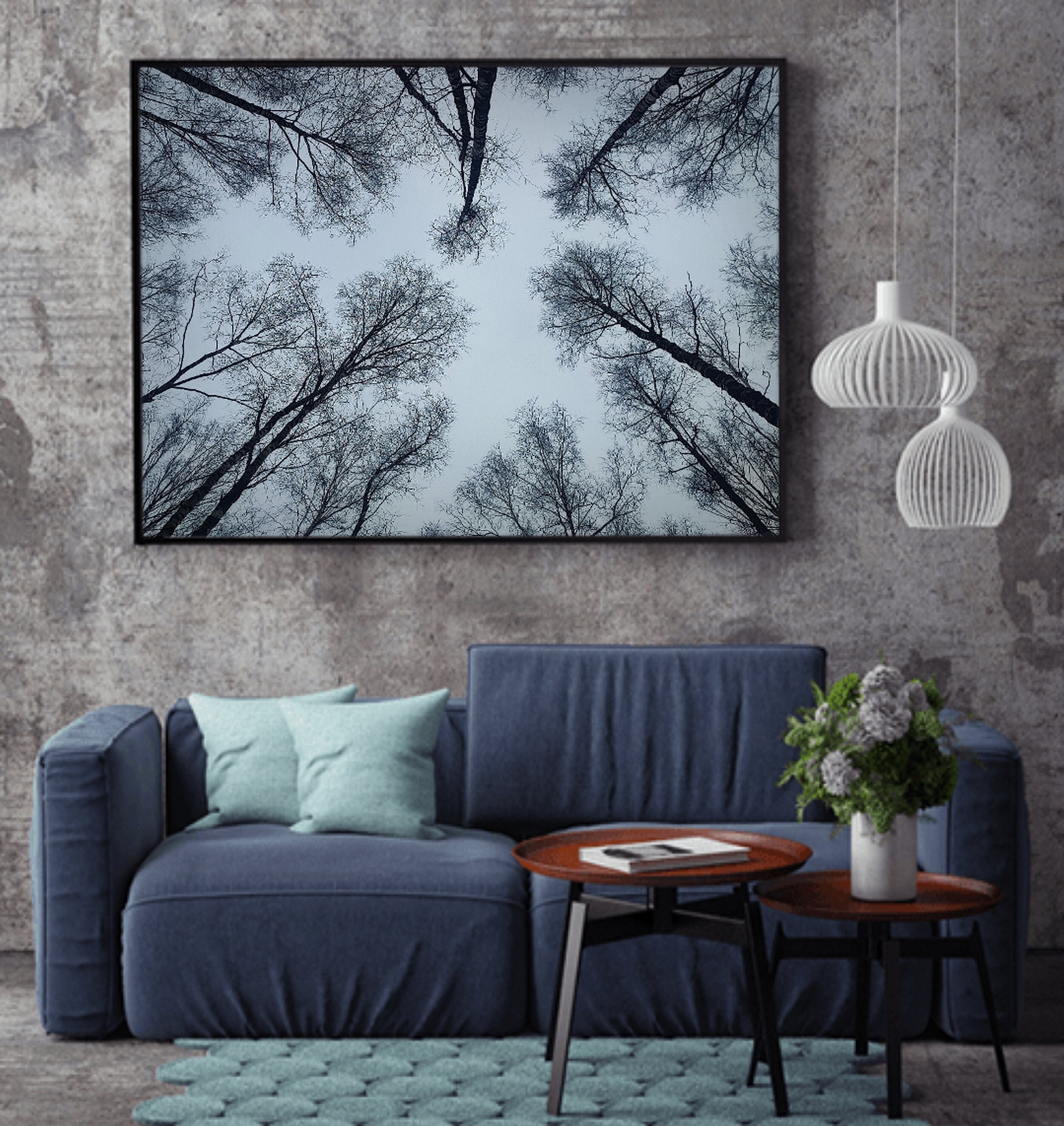 Trees Nature Photography, Home Decor, Digital Wall Art, Nature Photo ...
