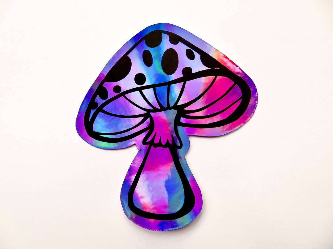 Psychedelic // Mushroom // Sticker // Decal // Laptop Decal // Car ...