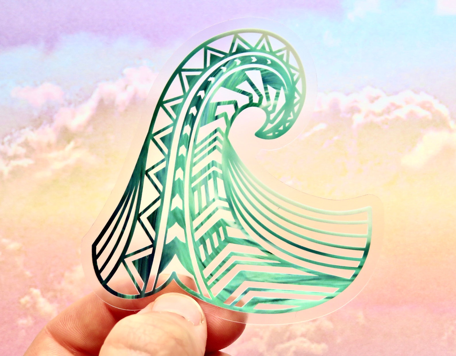 Surf Wave Sticker Beach Lifestyle Art Car Decals - Etsy UK