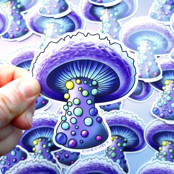 Psychedelic Waterproof Stickers - Etsy