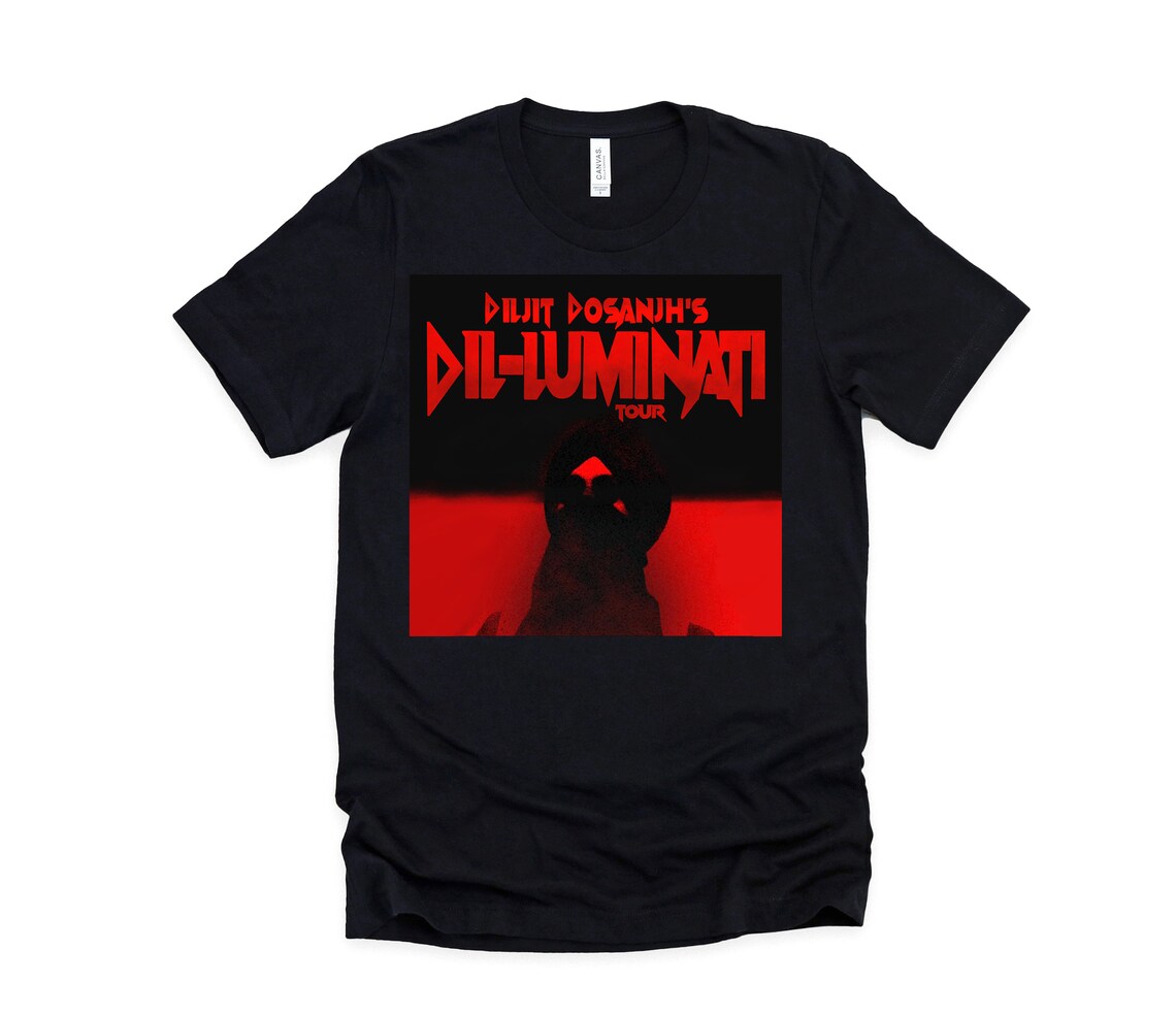UNISEX Diljit Dosanjh 2024 Dil-luminati Tour T-shirt, Concert Shirt ...