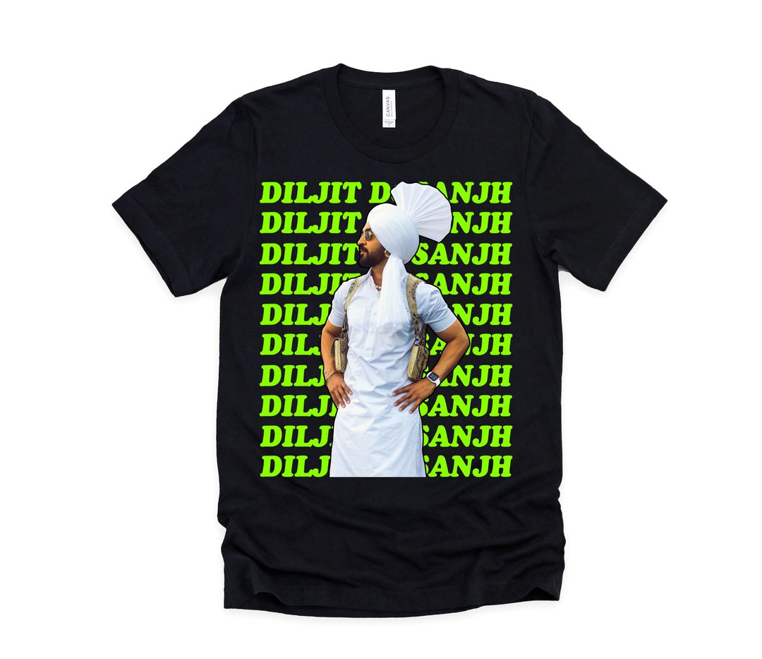 UNISEX Diljit Dosanjh 2024 Dil-luminati Tour T-shirt, Concert Shirt ...