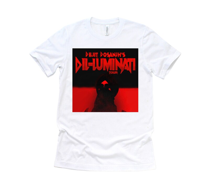 UNISEX Diljit Dosanjh 2024 Dil-luminati Tour T-shirt, Concert Shirt ...