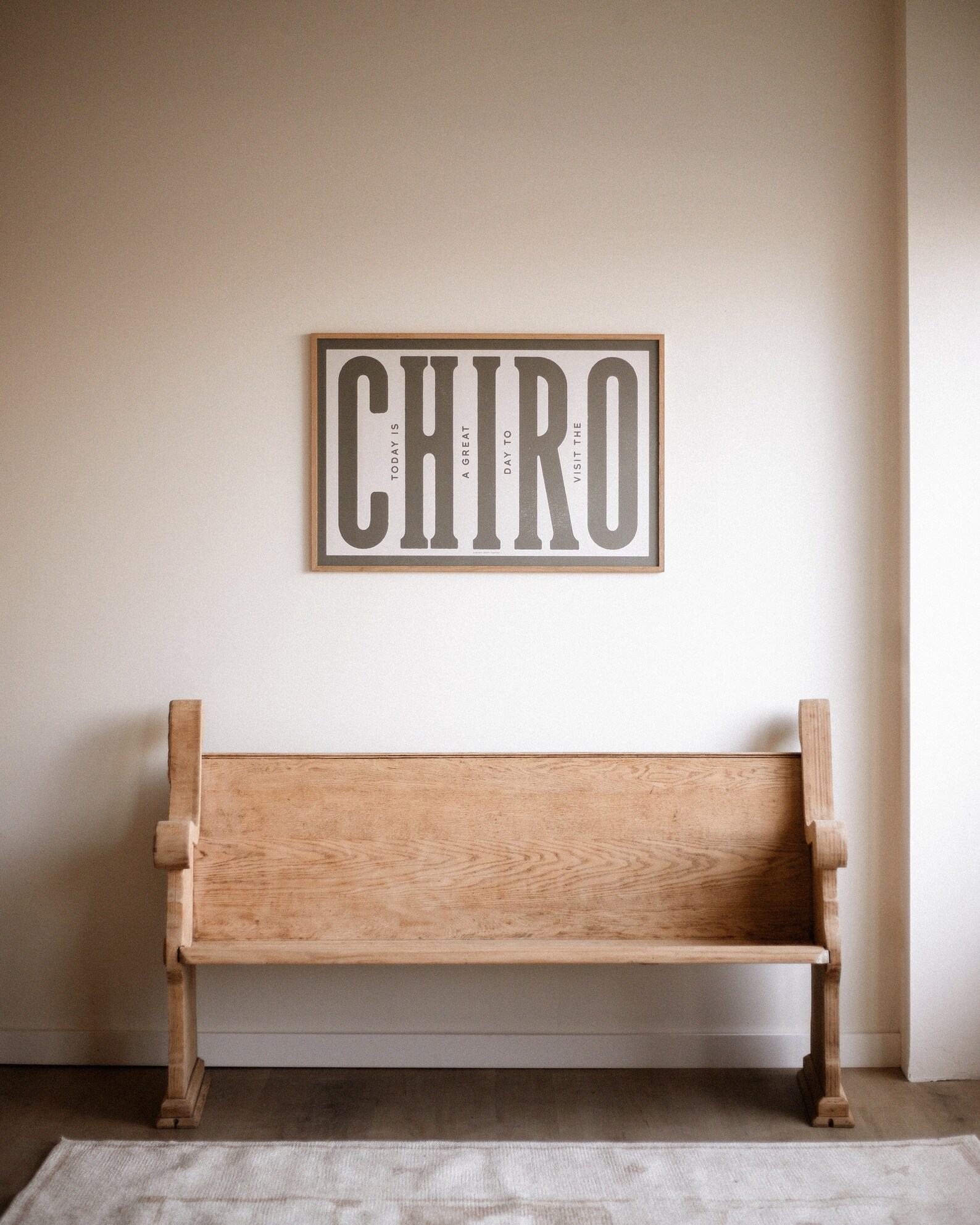 Today is a Great Day to Visit the Chiro Poster! | Chiropractic Office ...