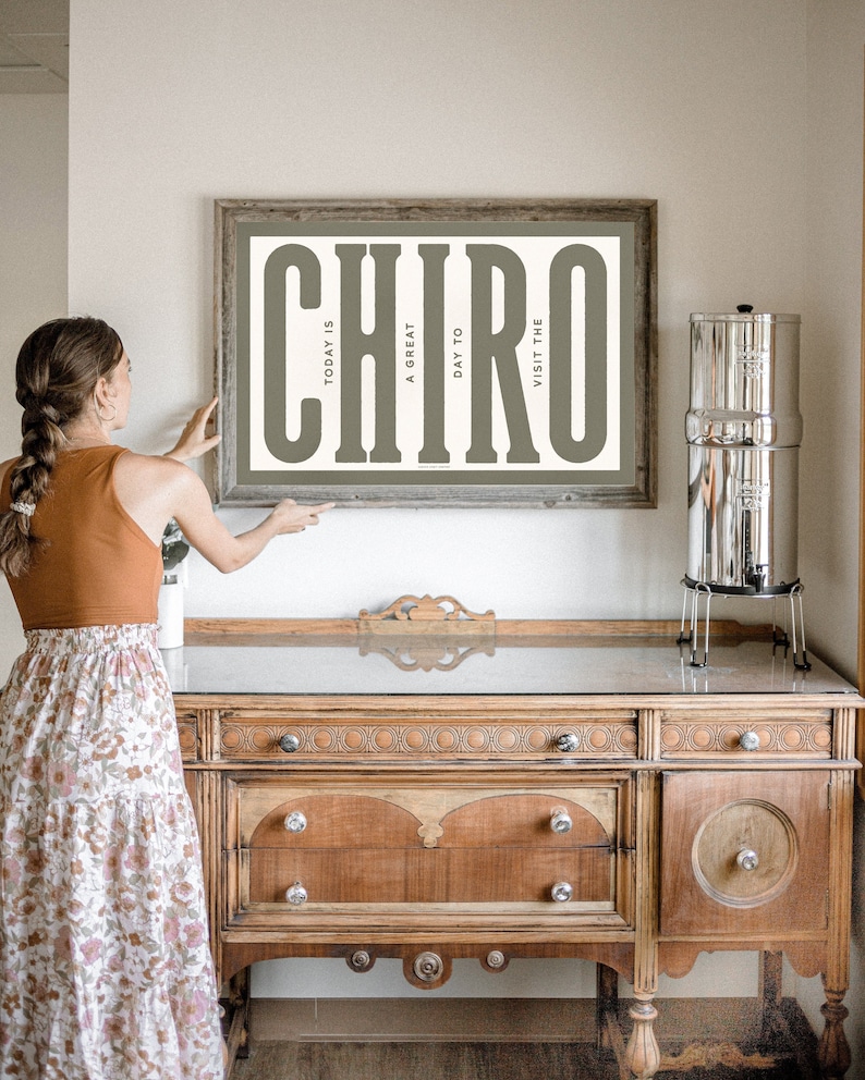NEW! Today is a Great Day to Visit the Chiro Poster! | Chiropractic ...