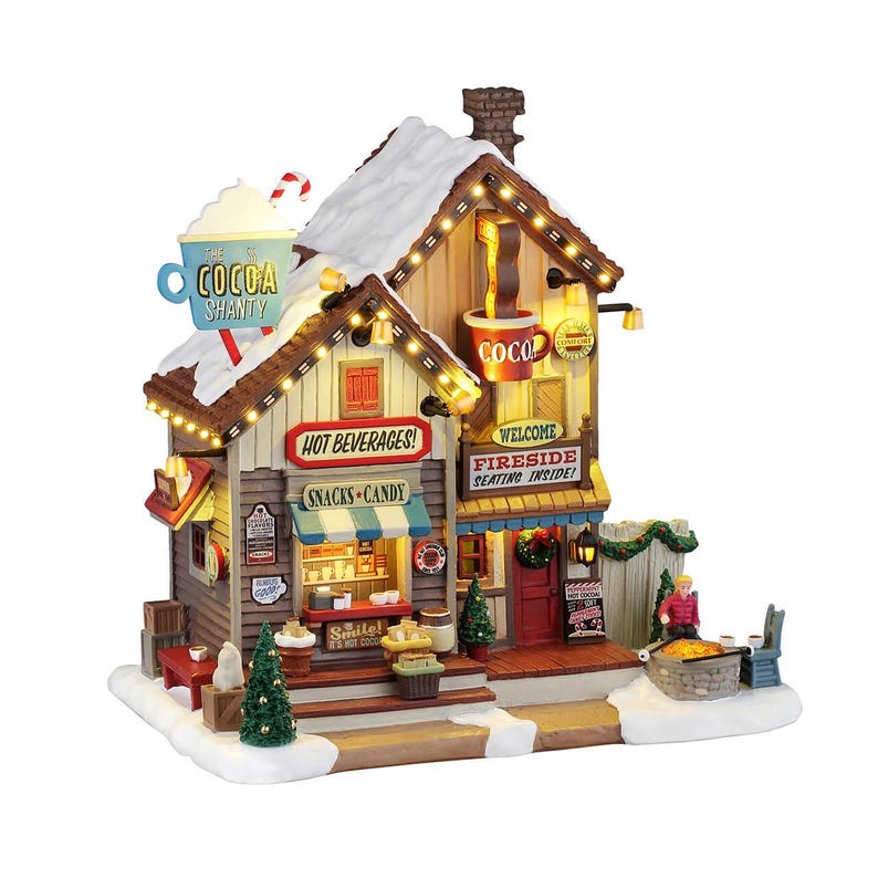 LEMAX 65528 the Cocoa Shanty, B/O (4.5V) - Etsy