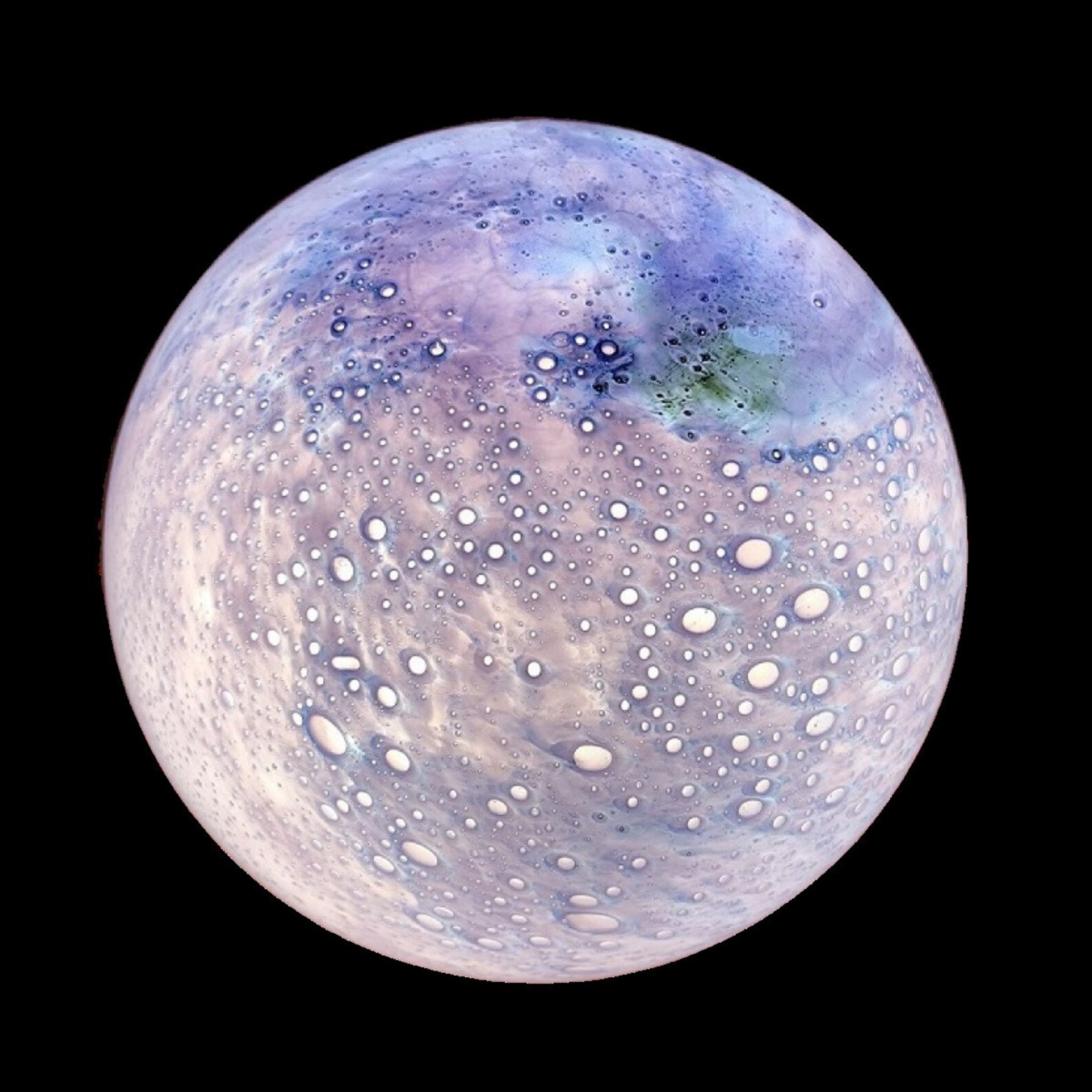 Glass Planet Moon Lamp Table Desk Mood Lighting Home Decor - Etsy