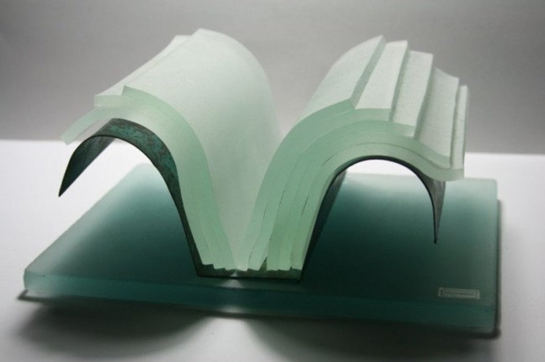 Book of Life, Handmade Art Glass for Book Lovers - Etsy