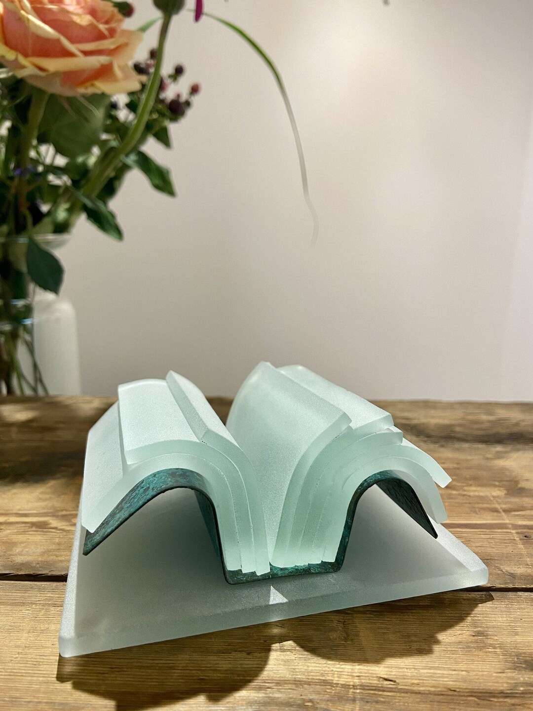 Book of Life, Handmade Art Glass for Book Lovers Dutch Design - Etsy