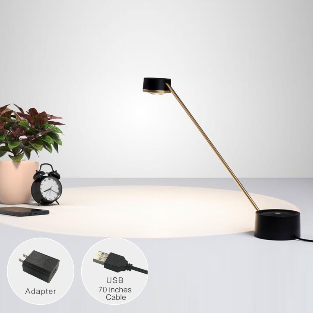 Tubicen Touch Desk Lamp, Eye-caring Flexible Table Lamp, Focus on ...
