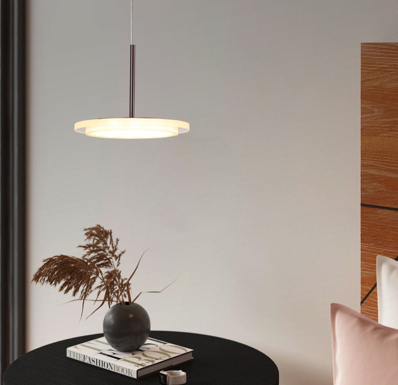 Tubicen LED Dimmable Pendant Light for Dining Room, Kitchen Island ...