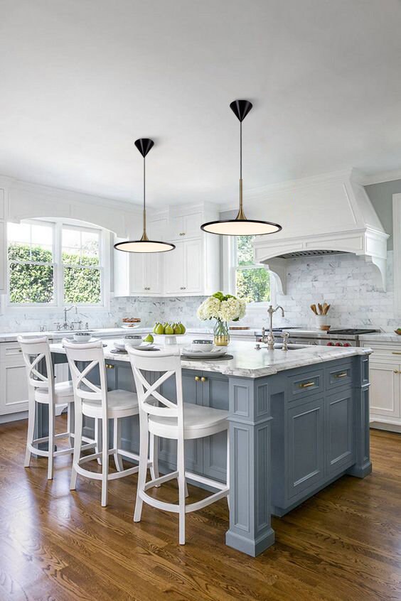 Tubicen LED Dimmable Pendant Light Fixture, Ultrathin Flat Pendant Lamp ...