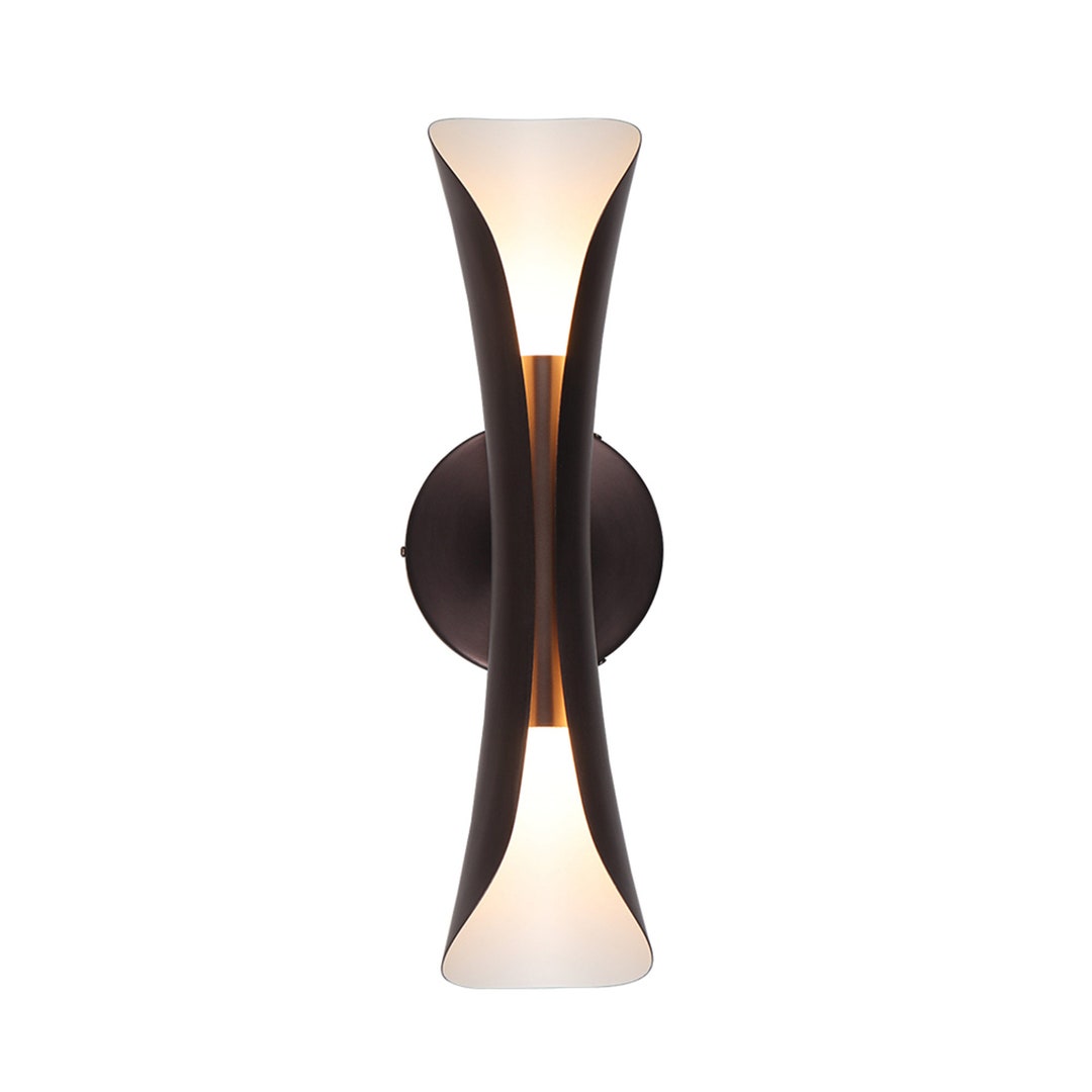 Tubicen Indoor Wall Sconce Light up Down,unique Linear Wall Lamp,metal ...