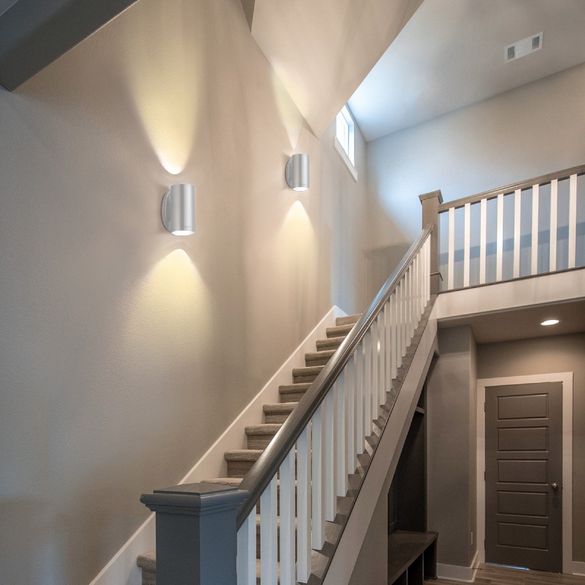 Modern LED Wall Sconce Light up Down7w Bright Indoor Wall | Etsy