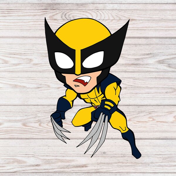 Logan Wolverine Svg - Etsy