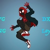 Spiderman, Spider Verse, Miles Morales Design | SVG EPS PNG Instant ...