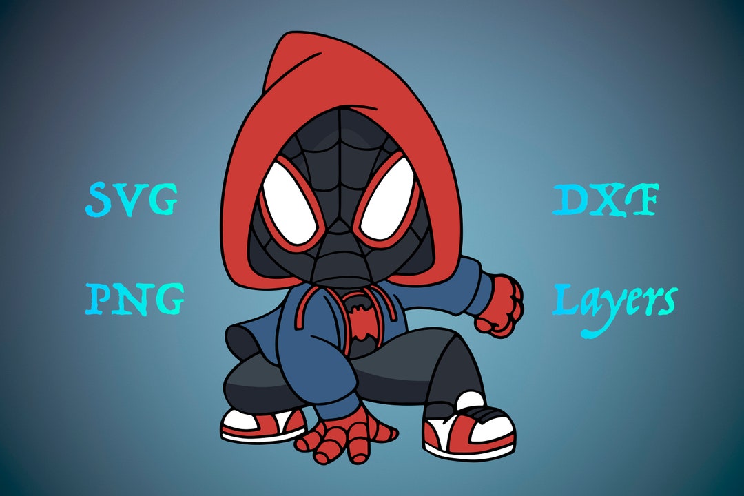 Miles Morales, Miles Morales Svg, Superhero, Super Hero, Superhero Svg ...