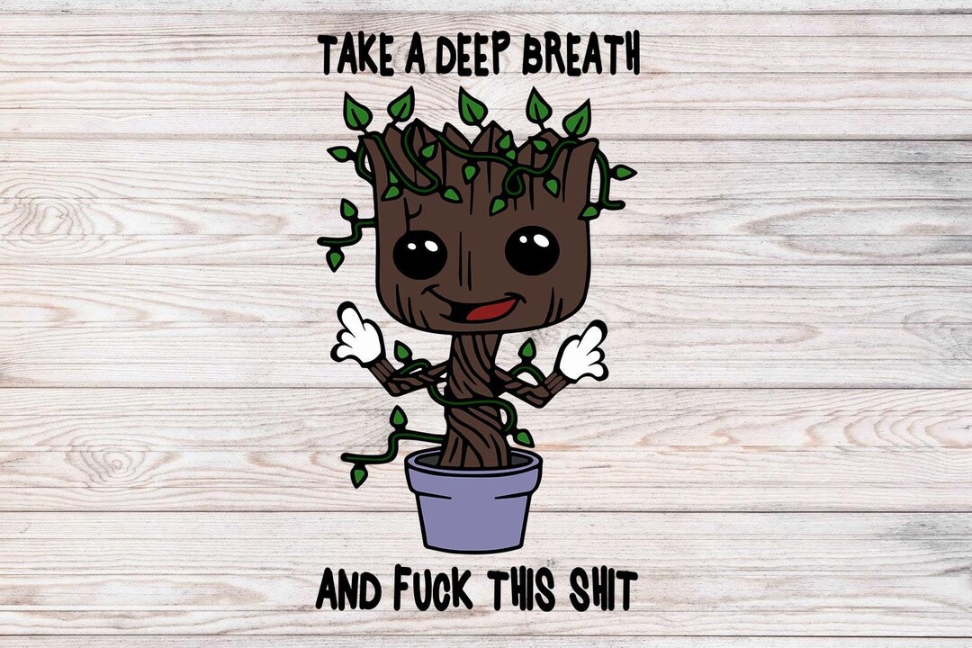 Baby Groot Middle Finger SVG: Guardians of the Galaxy File (digital ...