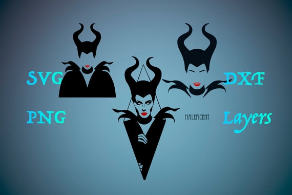 Maleficent Horns Vector