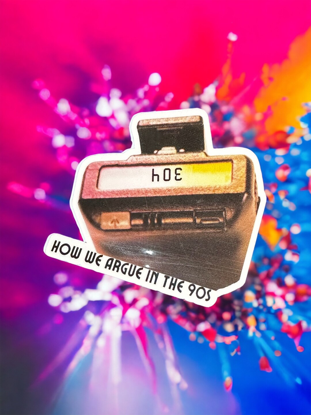 Funny 90s Stickers for Kindle, Beeper Pager Xennial Gen X Stickers for ...