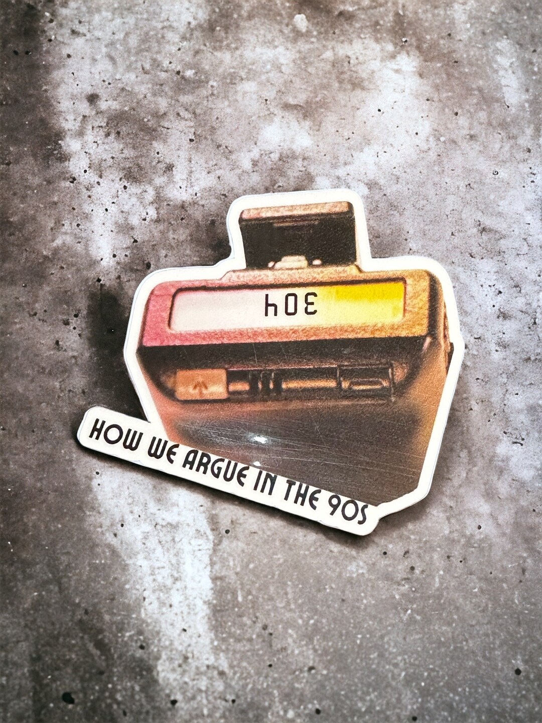 Funny 90s Stickers for Kindle, Beeper Pager Xennial Gen X Stickers for ...