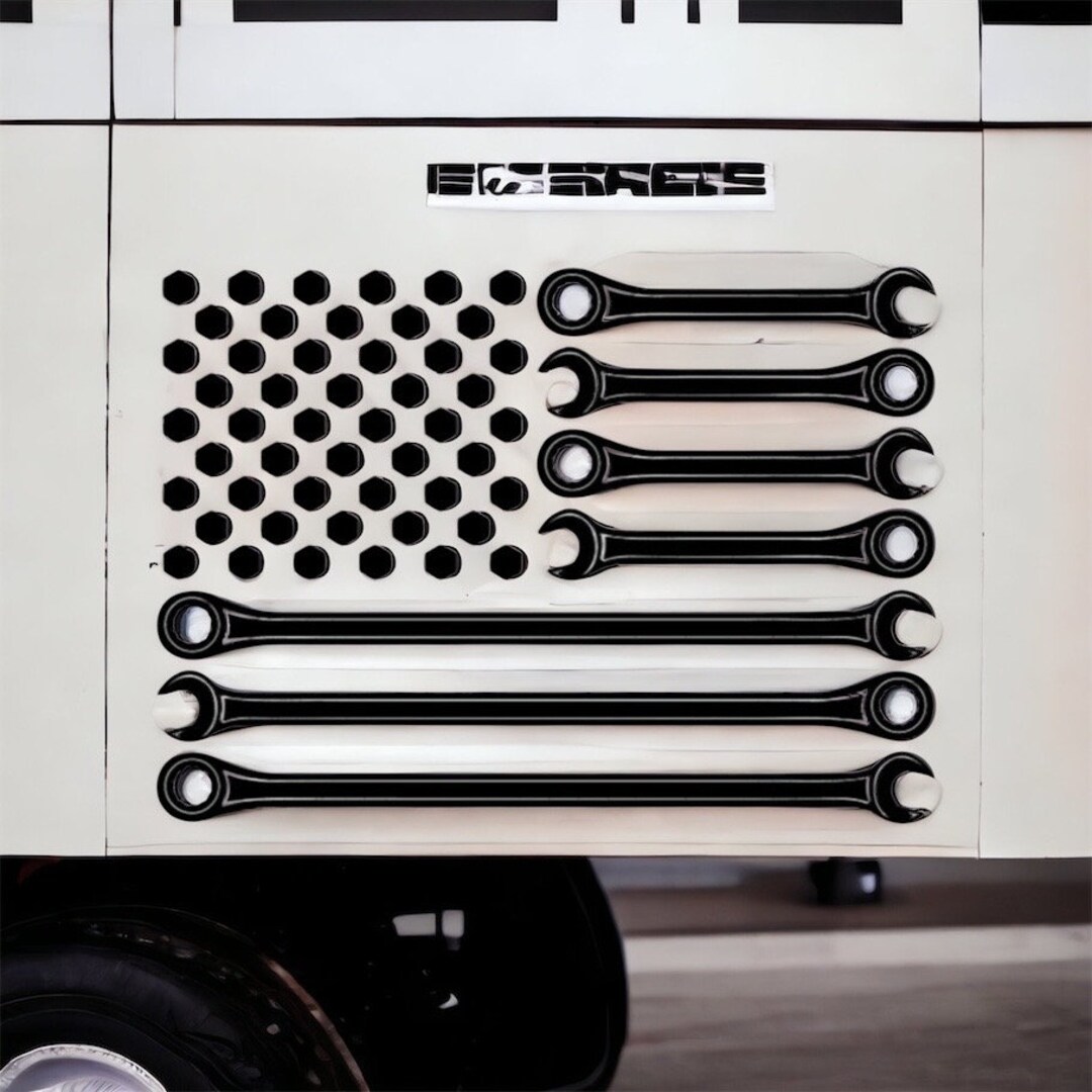 Mechanic Gifts, American Flag Decal, Car Mechanic Gift for Him, Blue ...