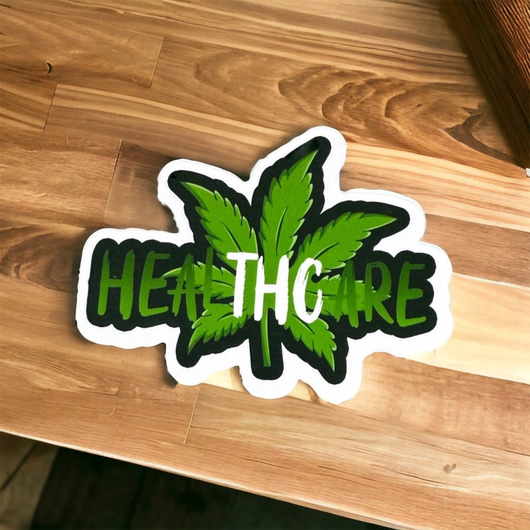 Thc Healthcare Stickers for Kindle, Stoner Gifts for Her, Pot Leaf ...