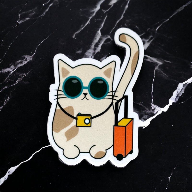 Cat Sticker - Etsy
