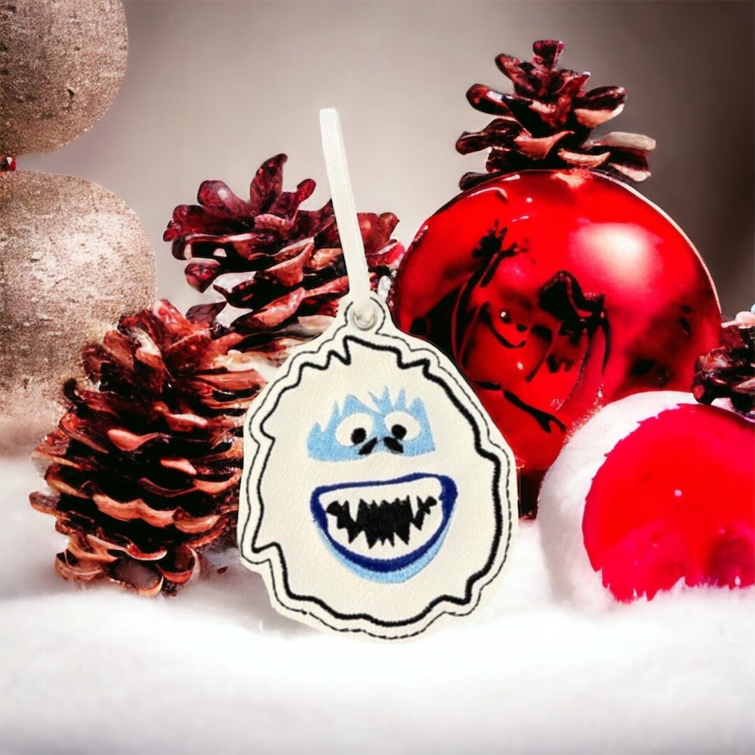 Yeti Ornament Handmade, Yeti Decorations, Bumble Christmas Ornament for ...