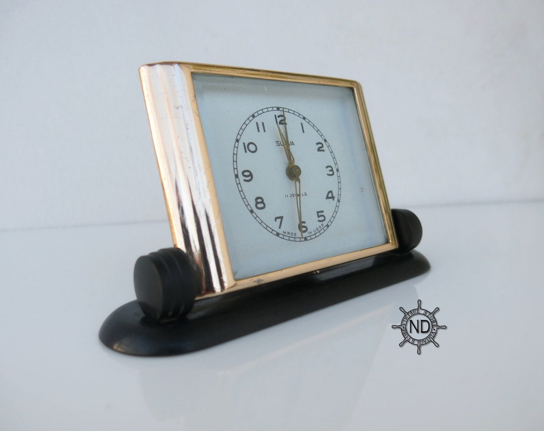 Slava Alarm Clock/vintage Alarm Clock/vintage Clock/slava Clock/alarm ...