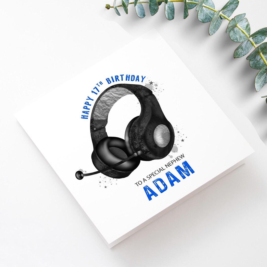 Gamer Birthday Card for Teenage Boy or Girl, Gaming Birthday Card ...