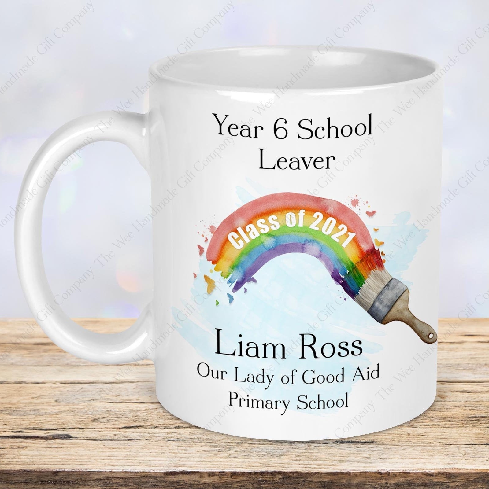 Personalised Primary School Leavers Mug Handmade Year 6 - Etsy UK