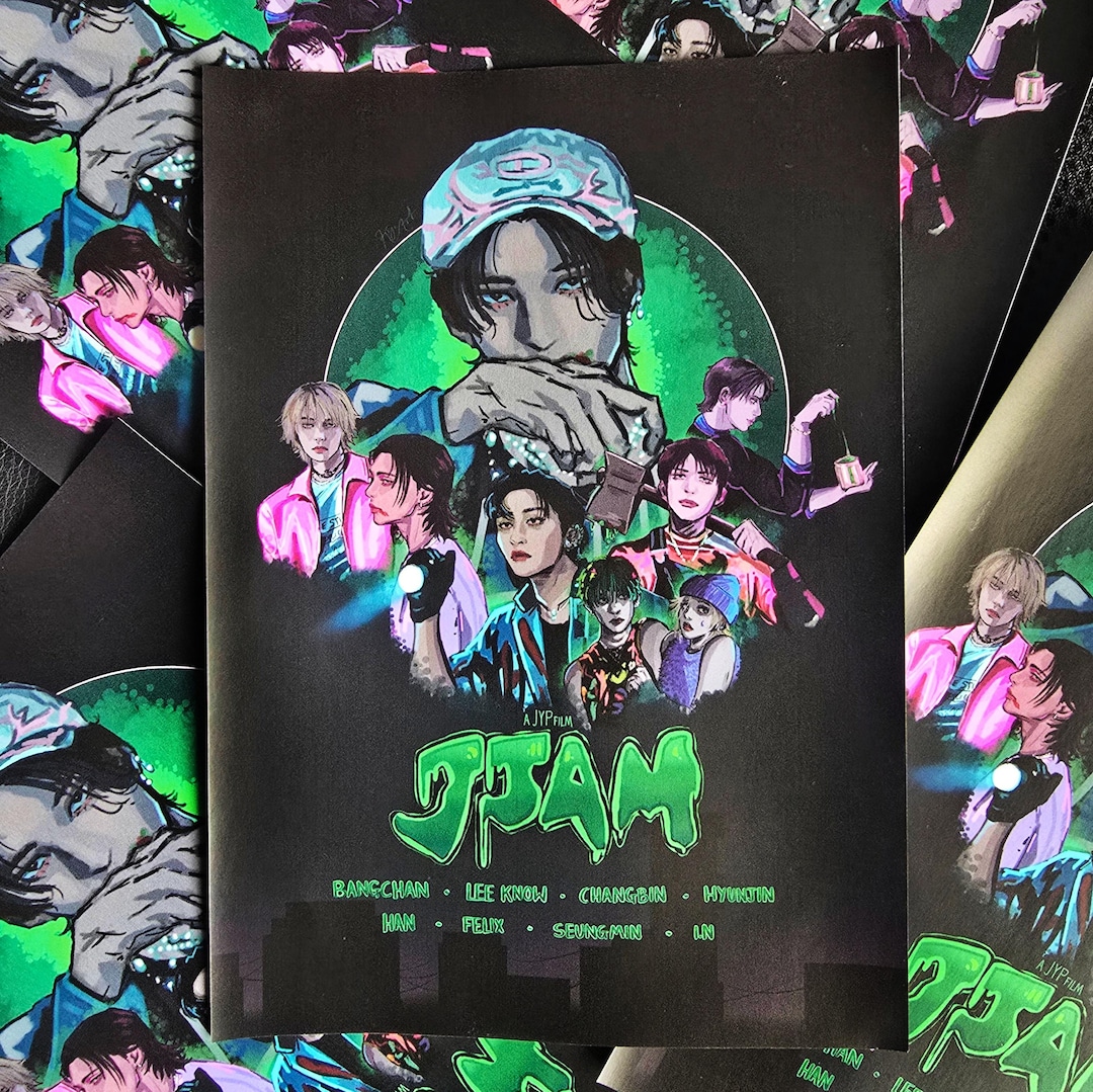 Stray Kids JJAM Prints - Etsy