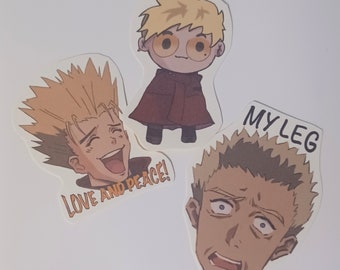 VASH the Stampede Fan Inspired Trigun Stickers - Etsy