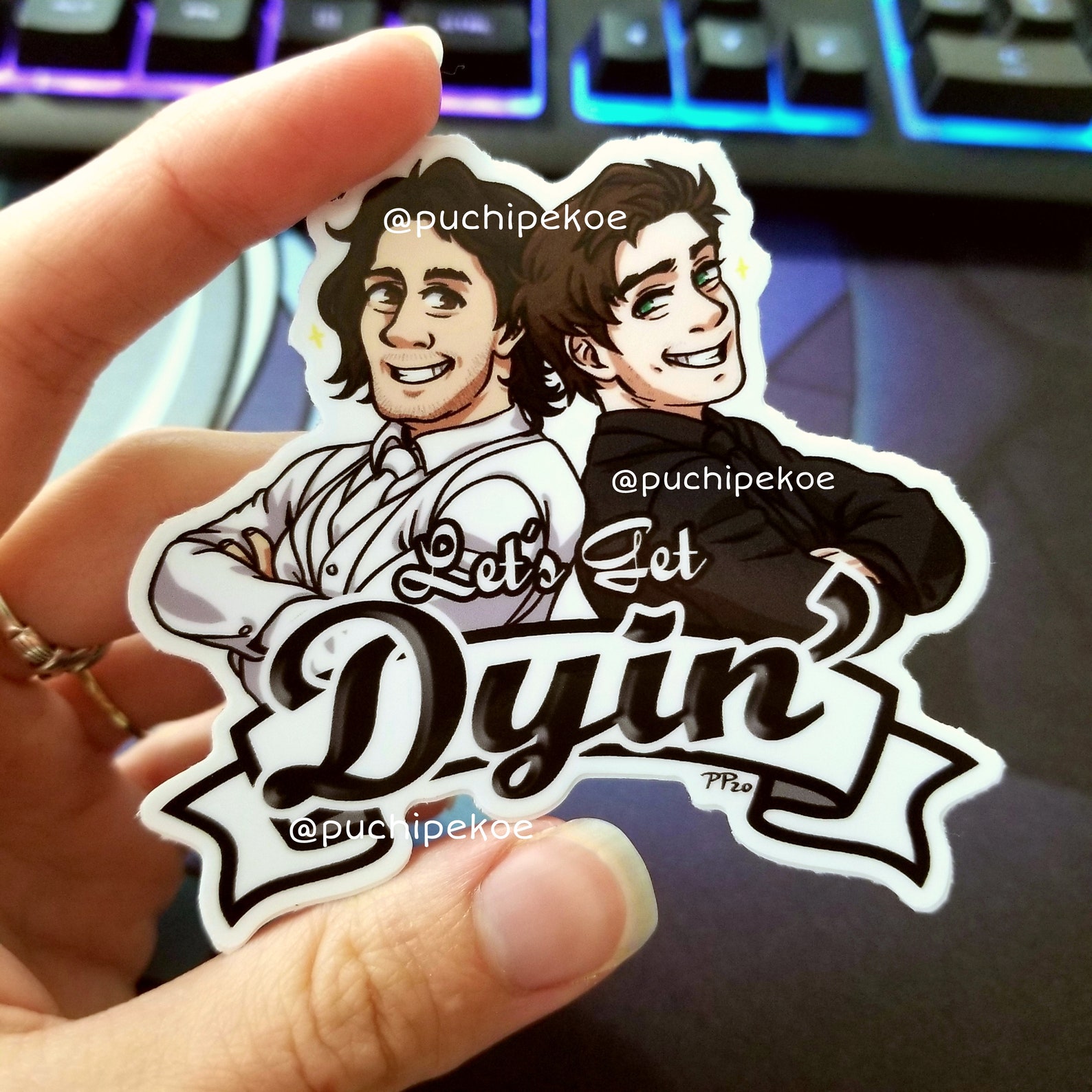 Let's Get Dyin' - Unus Annus Sticker - Etsy