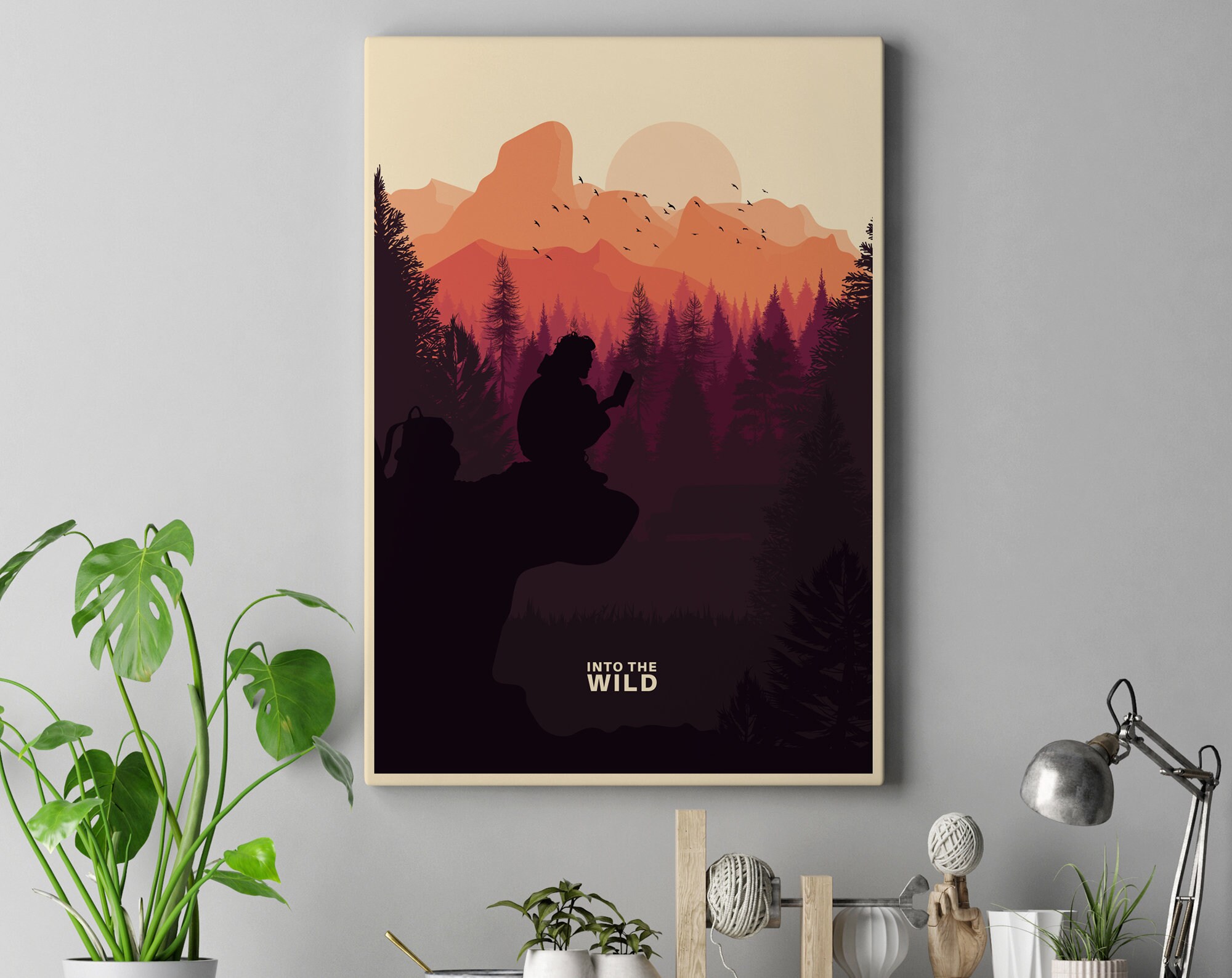 Into the Wild A3 - A4 HIGH RESOLUTION Vector Poster Printable Movie ...