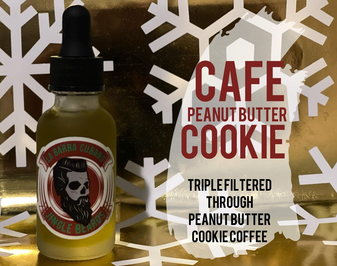 Cafe Peanut Butter Cookie Beard Oil -1oz - Etsy