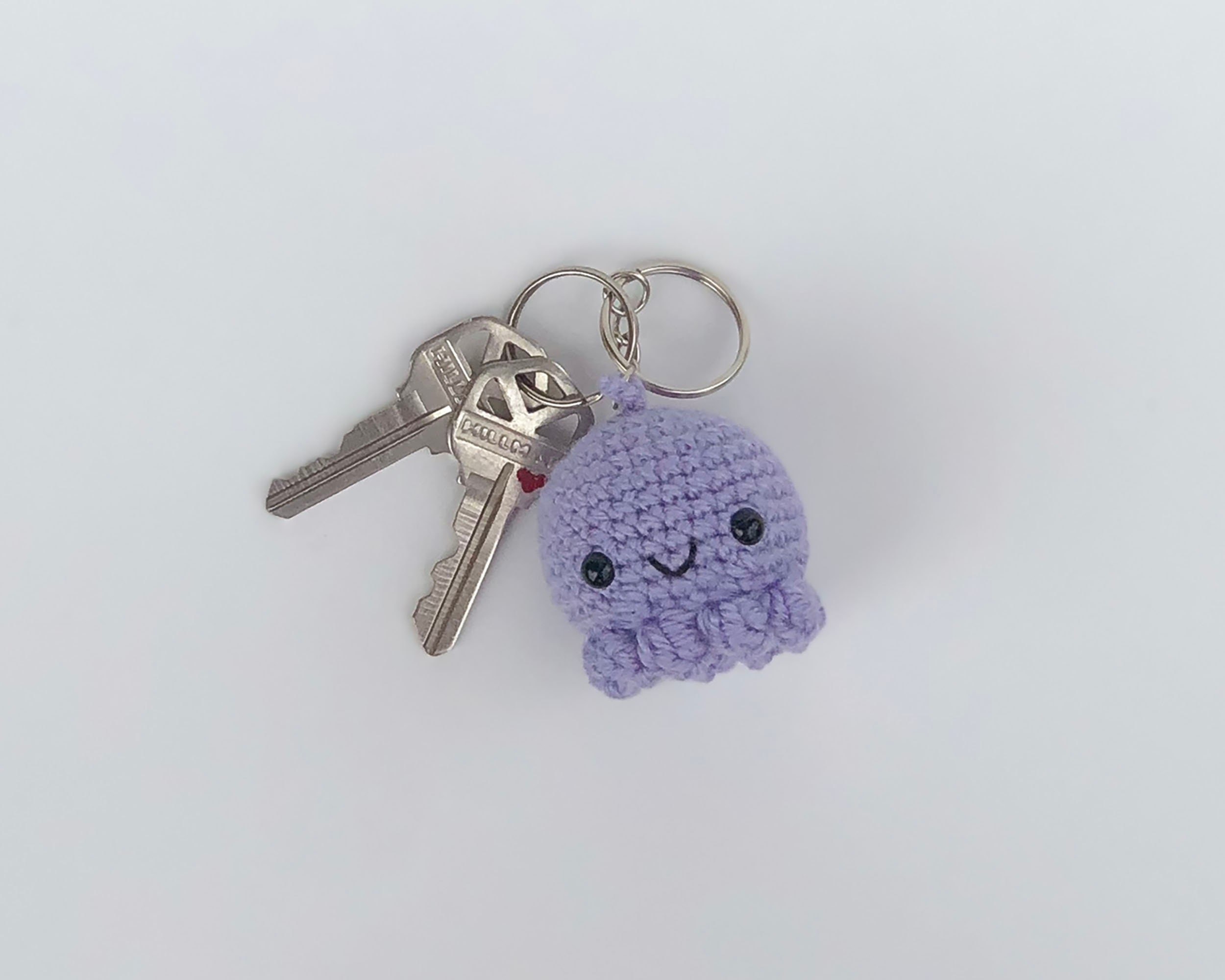 Crochet Octopus Keychain | Etsy