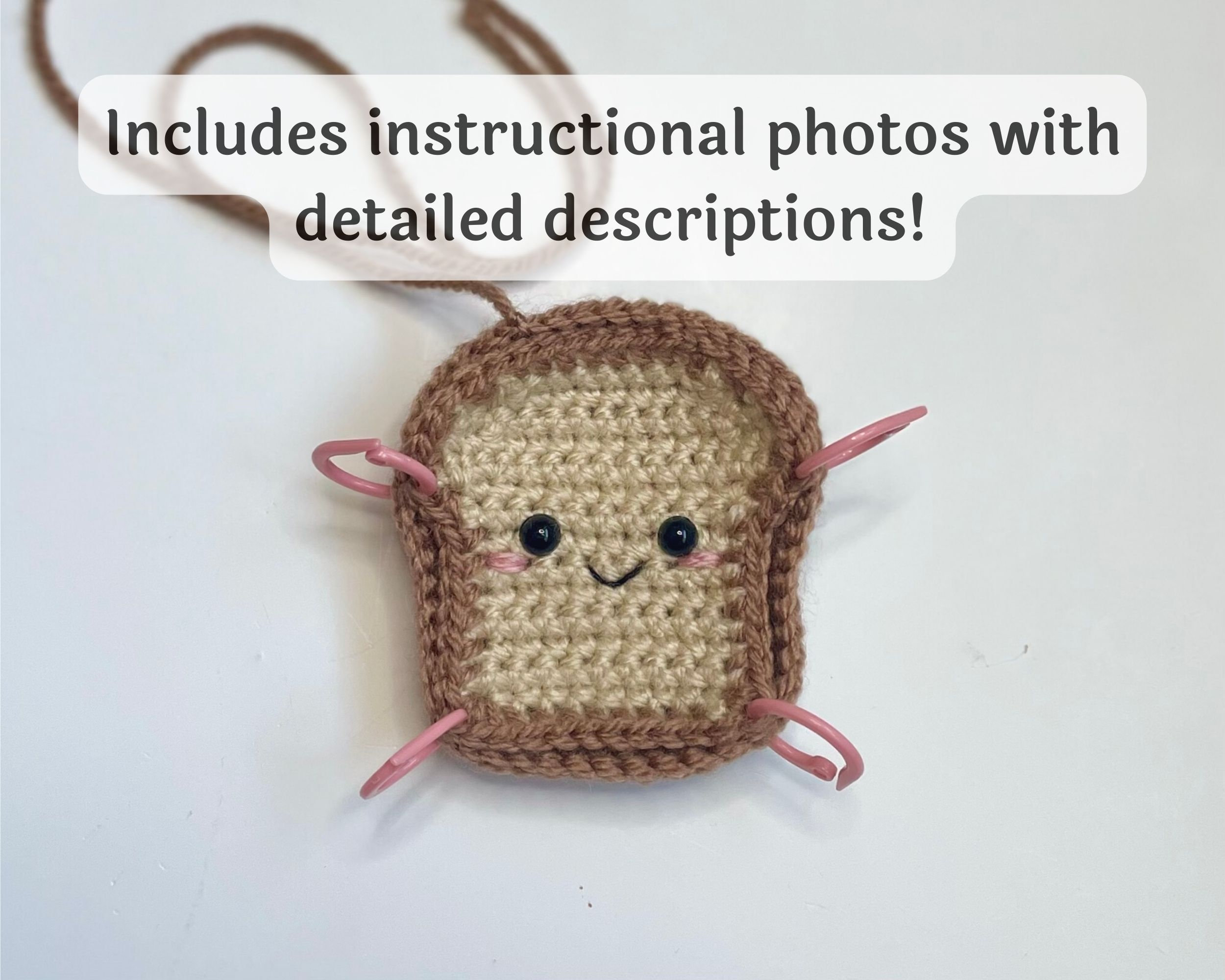 PATTERN Crochet Bread Toast Pattern - Etsy