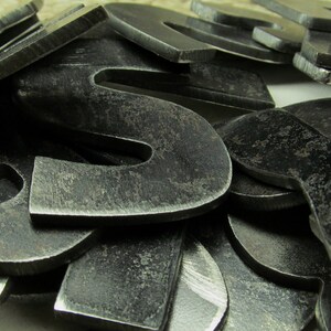 2 Inch Rustic Metal Letters and Numbers, 11 Gauge, Weldable - Etsy