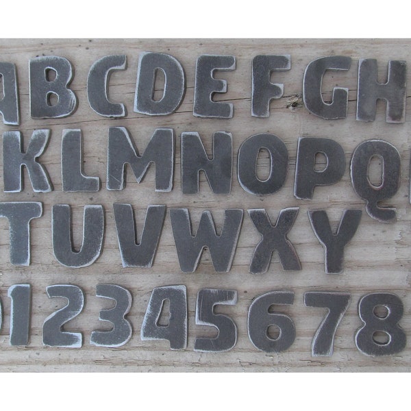 Metal Letters - Etsy