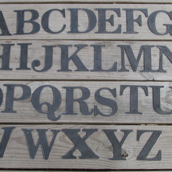 3 Inch Letters Metal - Etsy