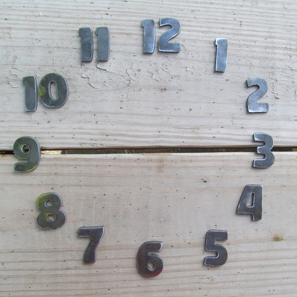 Metal Clock Numbers - Etsy
