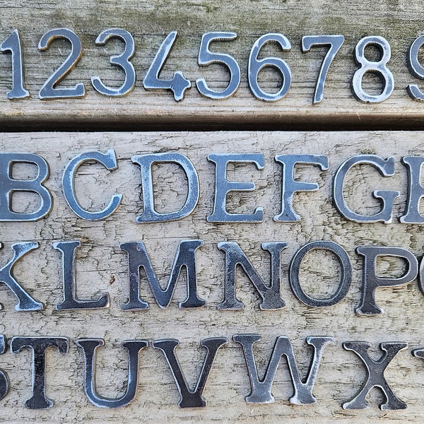 Cast Iron Metal Letters - Etsy