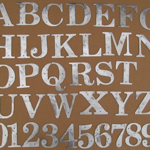Metal Letters - Etsy