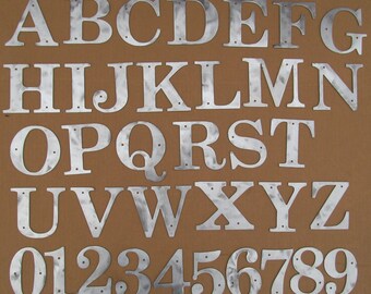 Metal Letters - Etsy