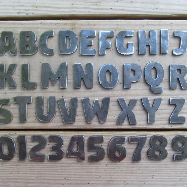 Metal Letters - Etsy