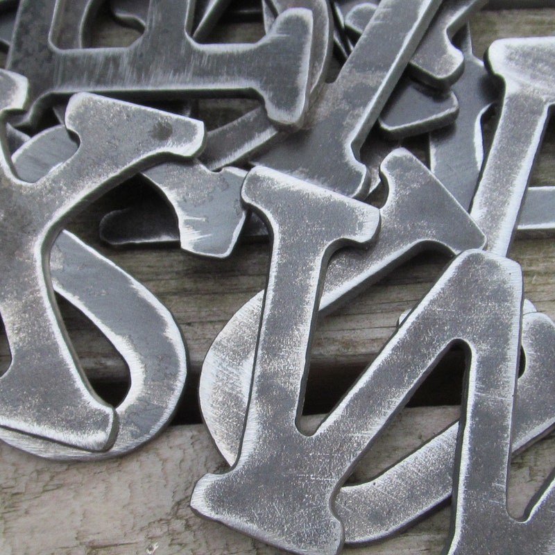 Metal Letters - Etsy