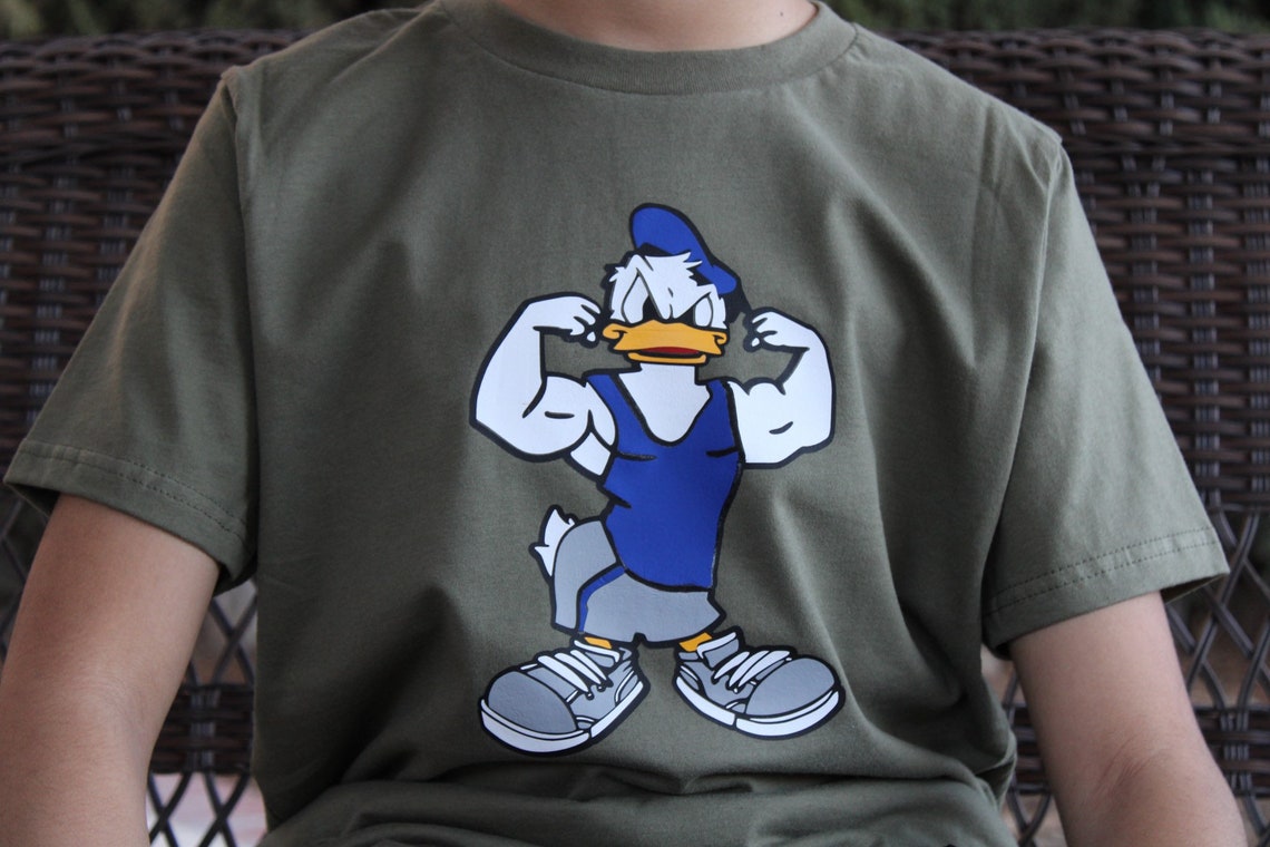 Buff Donald Duck & Swole Mickey Mouse Youth - Etsy