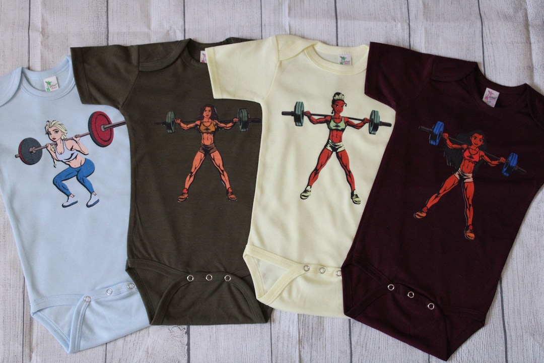 Disney Lifting Princess Onesies - Etsy